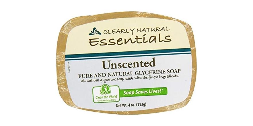 Unscented Glycerin Soap 12 Pcs 4 Oz.
