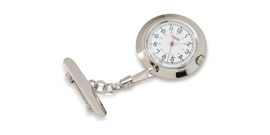 Nurse's Lapel Pin Watch