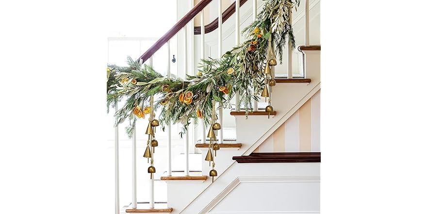 Vuskly Rustic Gold Metal Bells