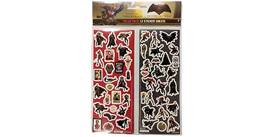 DC Comics Sticker Sheet