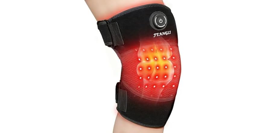 Cordless Red Light Heated Knee Brace