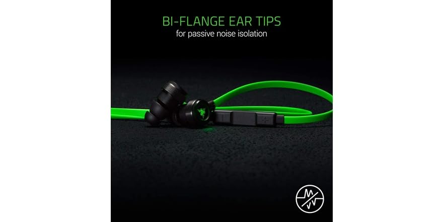 Razer Hammerhead Wired Headphones w/Built-in DAC - Lightning Connector