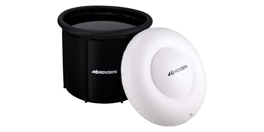 novorik Cold Plunge Tub with Cloud Cover