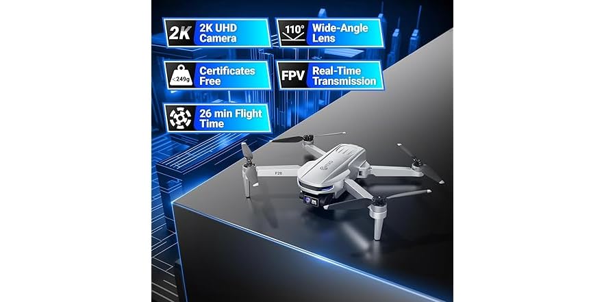 Contixo F28 2K Camera Drone