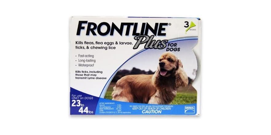Merial Frontline Plus Flea/Tick Control