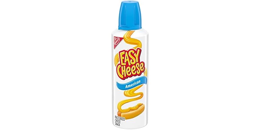 Easy Cheese American Cheese Snack, 8 oz