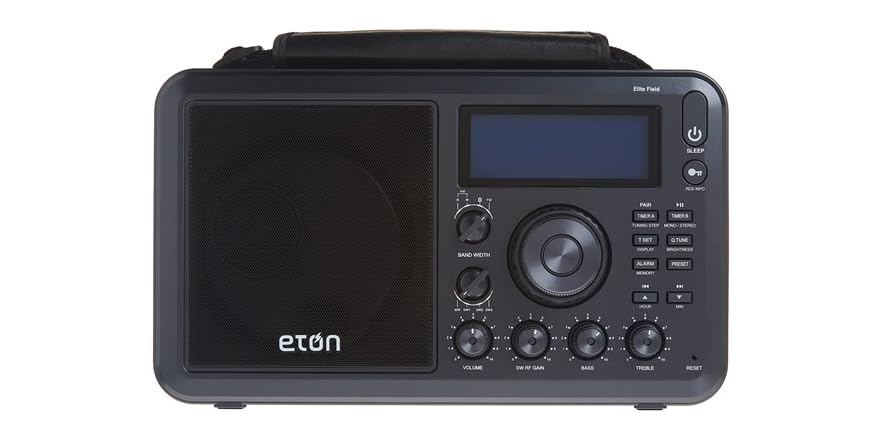 Eton Elite Field AM/FM/Shortwave Desktop Radio with Bluetooth