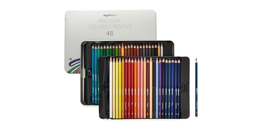 Amazon Basics Premium Colored Pencils