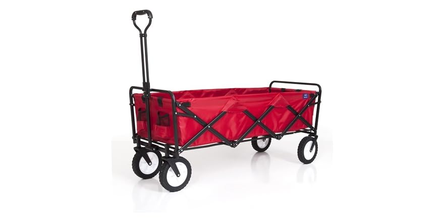 Mac Sports Folding Outdoor Utility Wagon (Open Box)