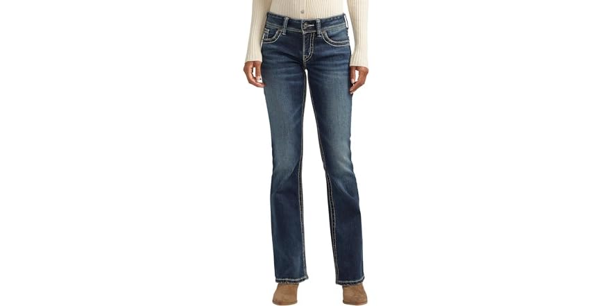 Silver Women's Suki Mid Rise Bootcut