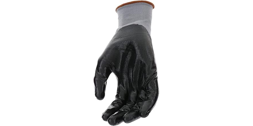 West Chester 37130 Nitrile Coated Polyester Gloves