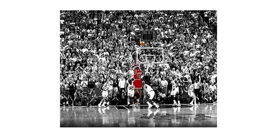 Michael Jordan Last Shot Poster