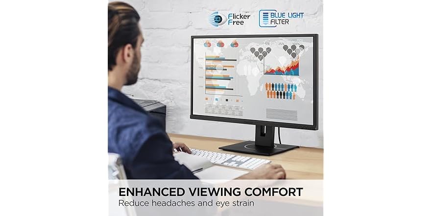 ViewSonic VG2240 22" Ergonomic Monitor