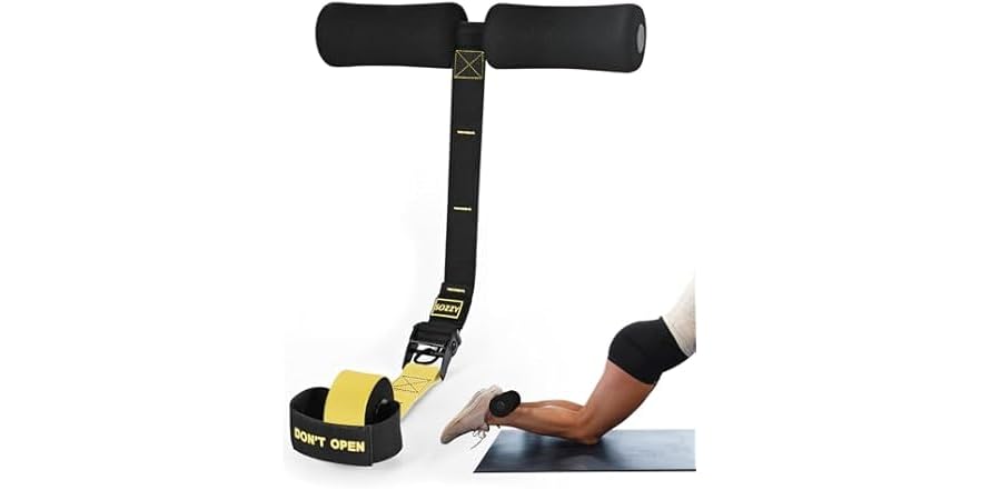 Nordic Hamstring Curl Strap with Safety Tag