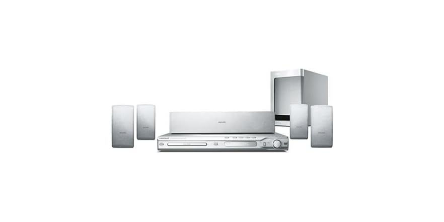 Philips HTS3440 DVD/5.1 Surround Home Theater w/USB Direct