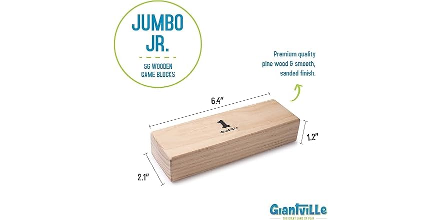 Giantville Giant Tumbling Timber Toy