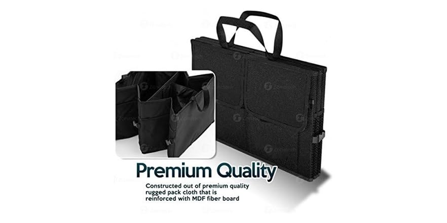 Zone Tech Multipurpose Cargo Trunk Organizer
