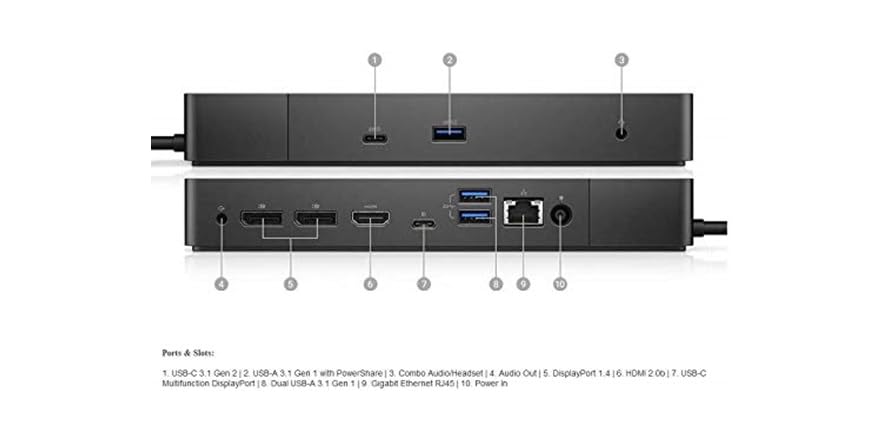 Dell WD19-180W Docking Station