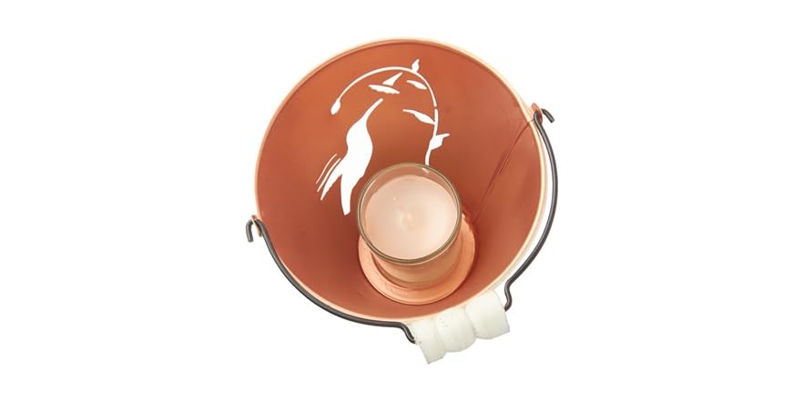 Mini Hummingbird Garden Bucket Candle