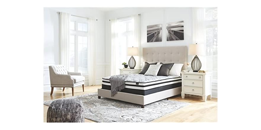 Signature Design by Ashley Chime 8 Inch Firm Hybrid Mattress