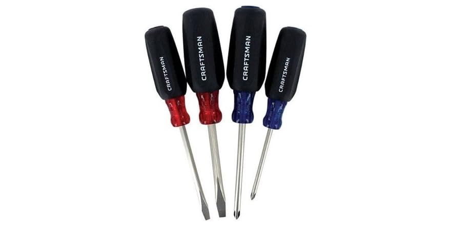 4-Piece Pro Screwdriver Set