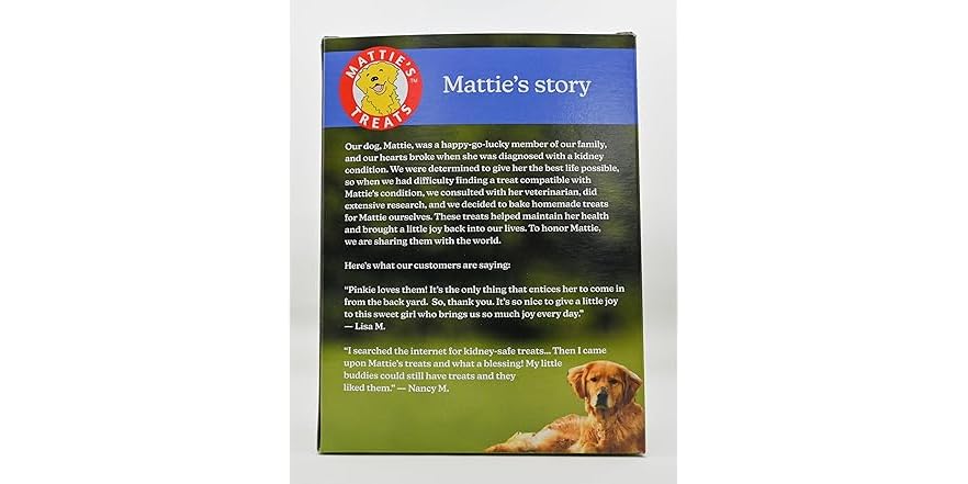 Mattie's Treats: Dog Treats