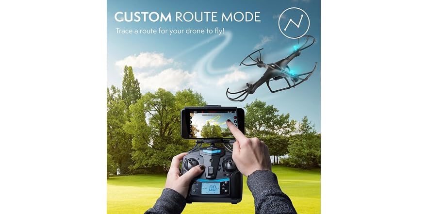 Force1 U45W Blue Jay Wi-Fi FPV Drone