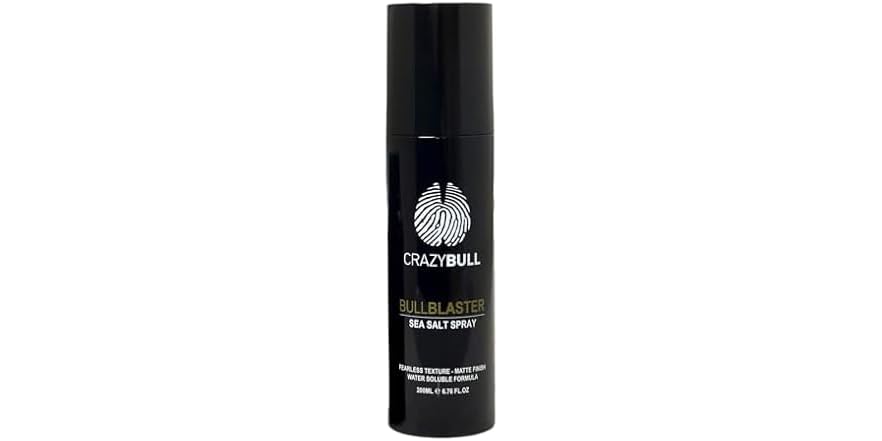 CrazyBull Bull Blaster Sea Salt Spray for Men