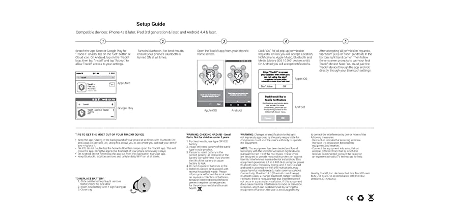 TrackR bravo Bluetooth Tracking Device