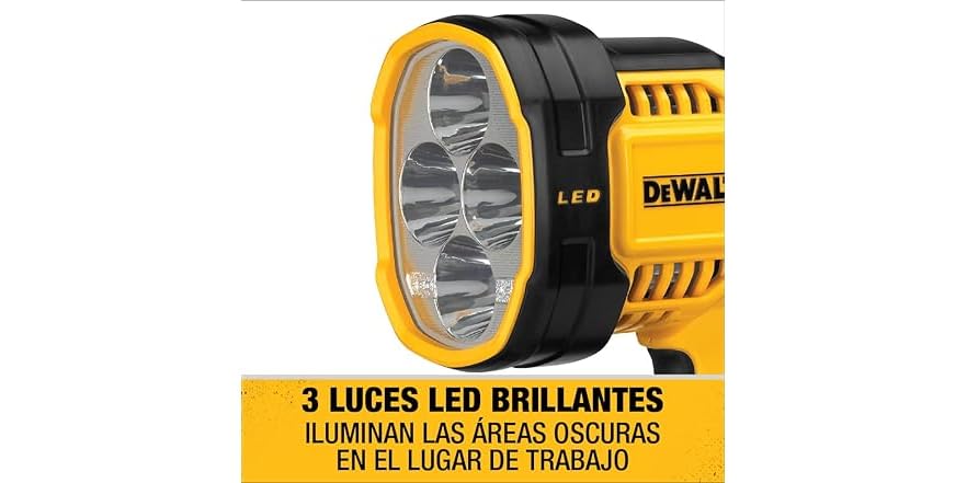 DEWALT, DCL043 20V MAX LED Jobsite Spotlight