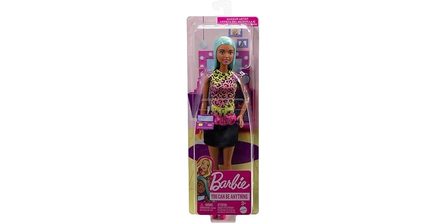Barbie Makeup Artist Fashion Doll with T