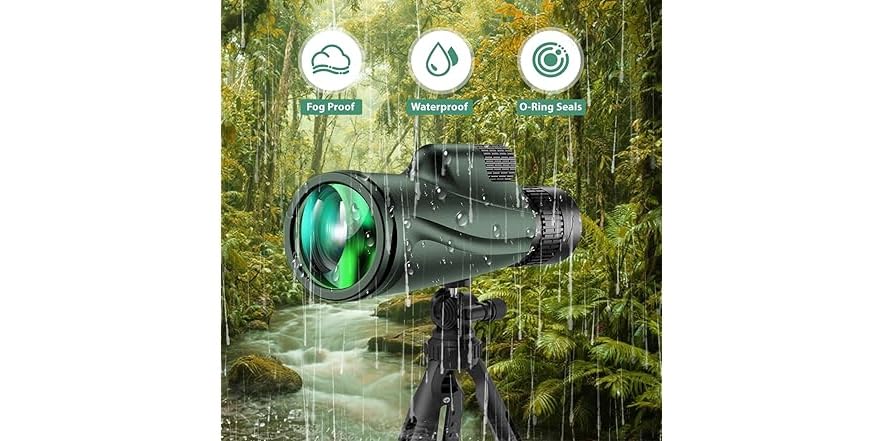 80x100 High Power Monocular Telescope