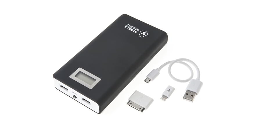 Gorilla 16,800 mAh Battery Pack w/LED Screen