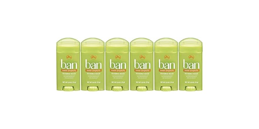 Ban Antiperspirant Deodorant