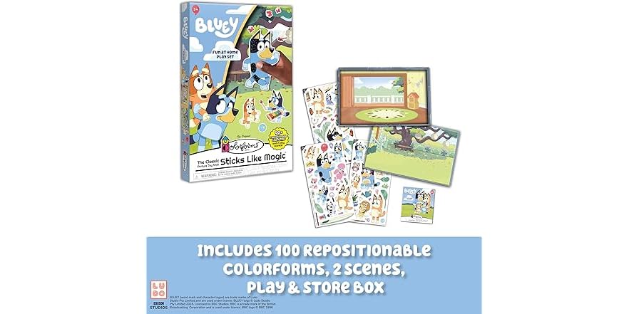Colorforms Bluey Set