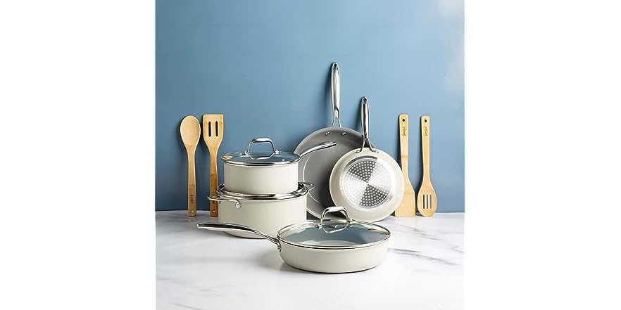 Goodful Ceramic Nonstick Cooking Set