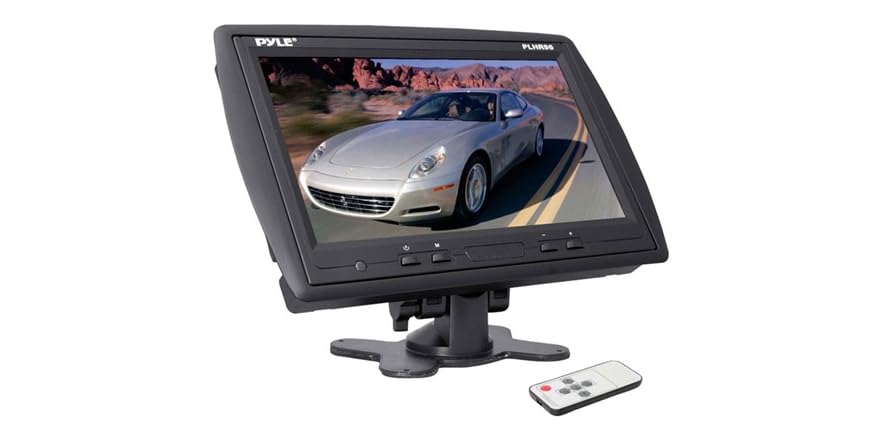 9" Headrest TFT/LCD Monitor w/ Shroud