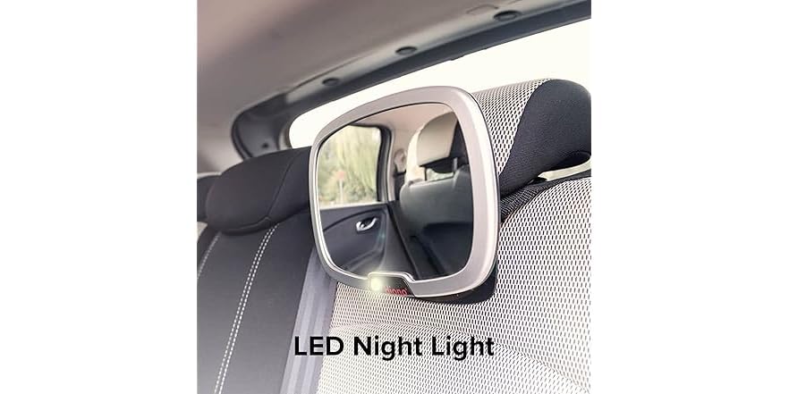Diono Easy View Plus Baby Car Mirror wit