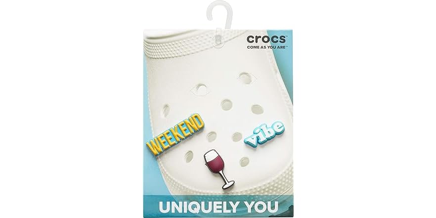 Crocs Jibbitz 3-pack - Weekend Vibes