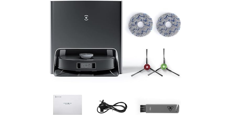 ECOVACS DEEBOT X1 Turbo Robot Vacuum & Mop Combo (Open Box)