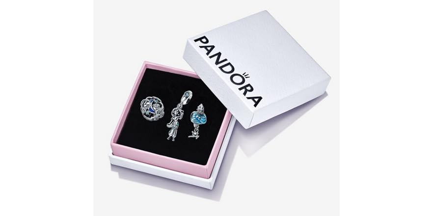 Pandora Aladdin Jasmin & Genie Charm Set