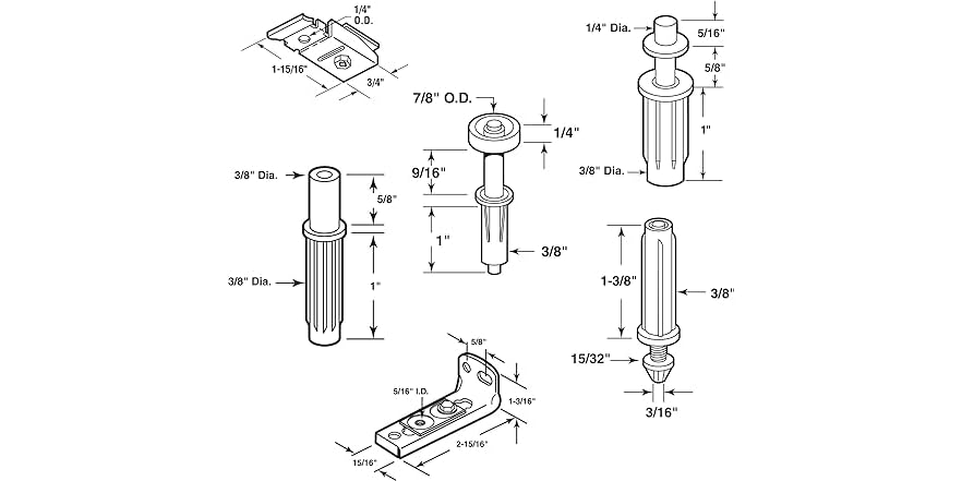 Prime-Line Hardware Repair Kit