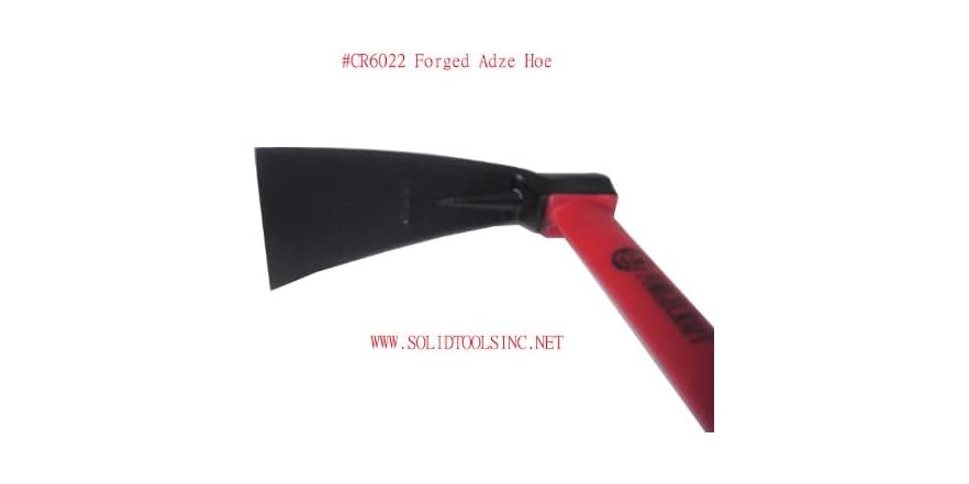 Forged Adze with Fiberglass Handle