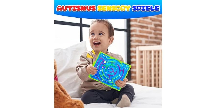 2 Pack Sensory Maze Fidget