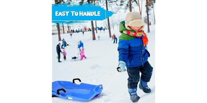 Slippery Thunder Kids Snow Sled Brake