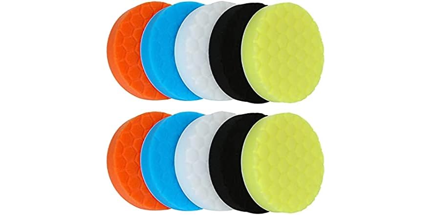 PEI 10 PCS Polishing Buffing Pads