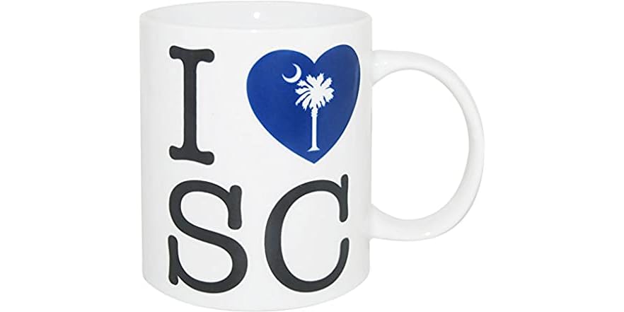 I Heart South Carolina mug