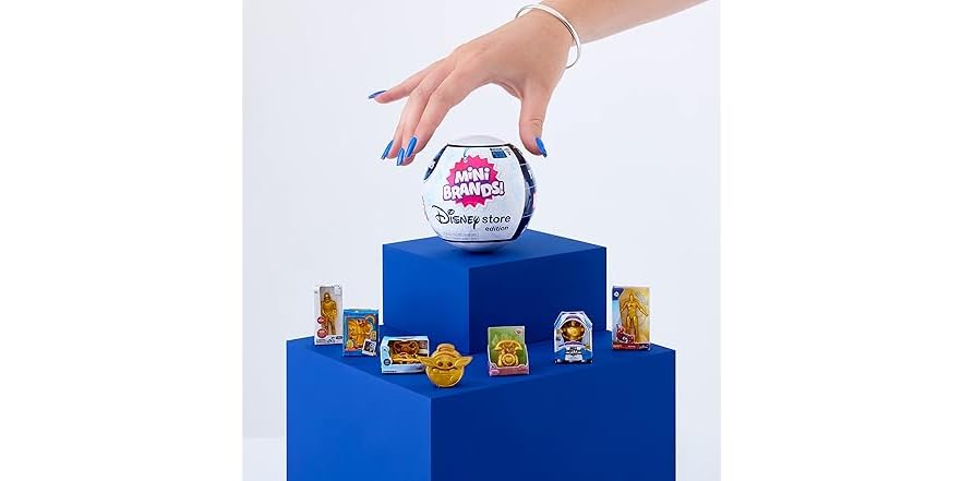 5 Surprise Disney Mini Collectible Toys