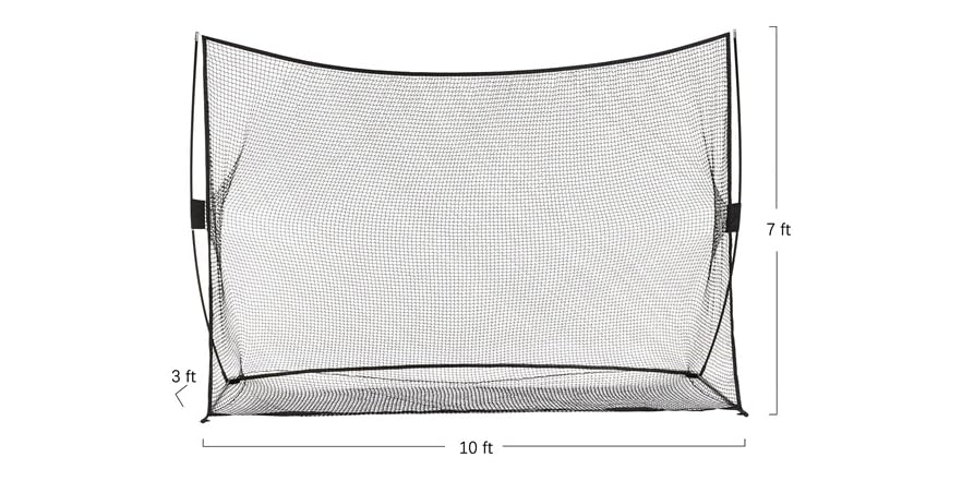 AmazonBasics Portable Driving Practice Golf Net