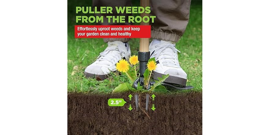 WORKPRO Weed Puller Tool Pick Color
